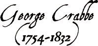 George Crabbe (1754-1832)