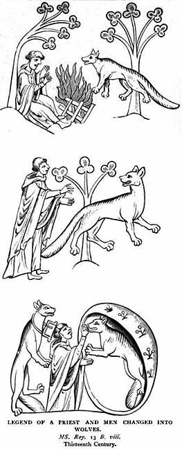 Legend of Priest and Were-Wolves. Irish Legends, Celtic Mythology ...