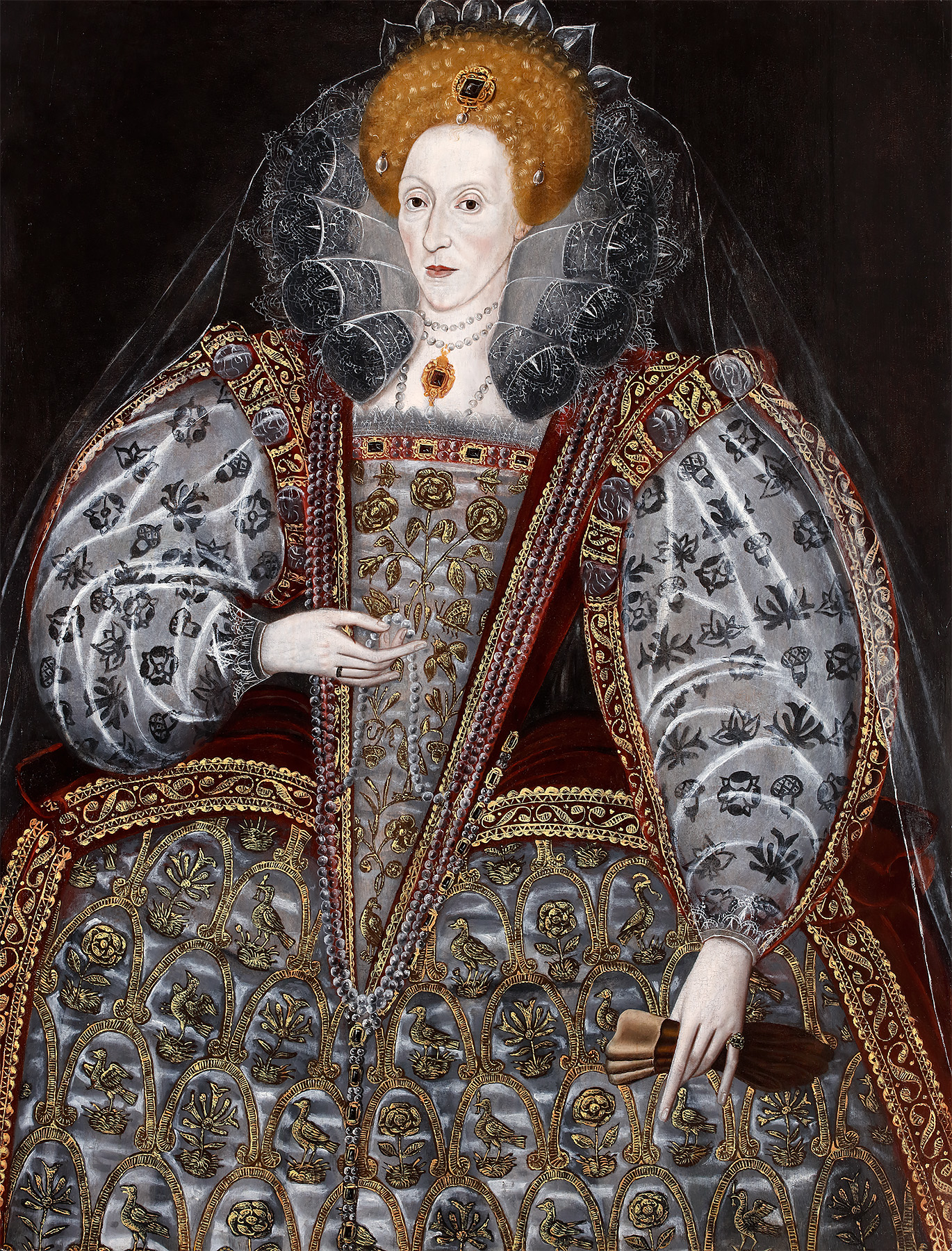 Armada Portrait Of Elizabeth I Print Royal Museums Armada Portrait Of Elizabeth I Print Royal Museums